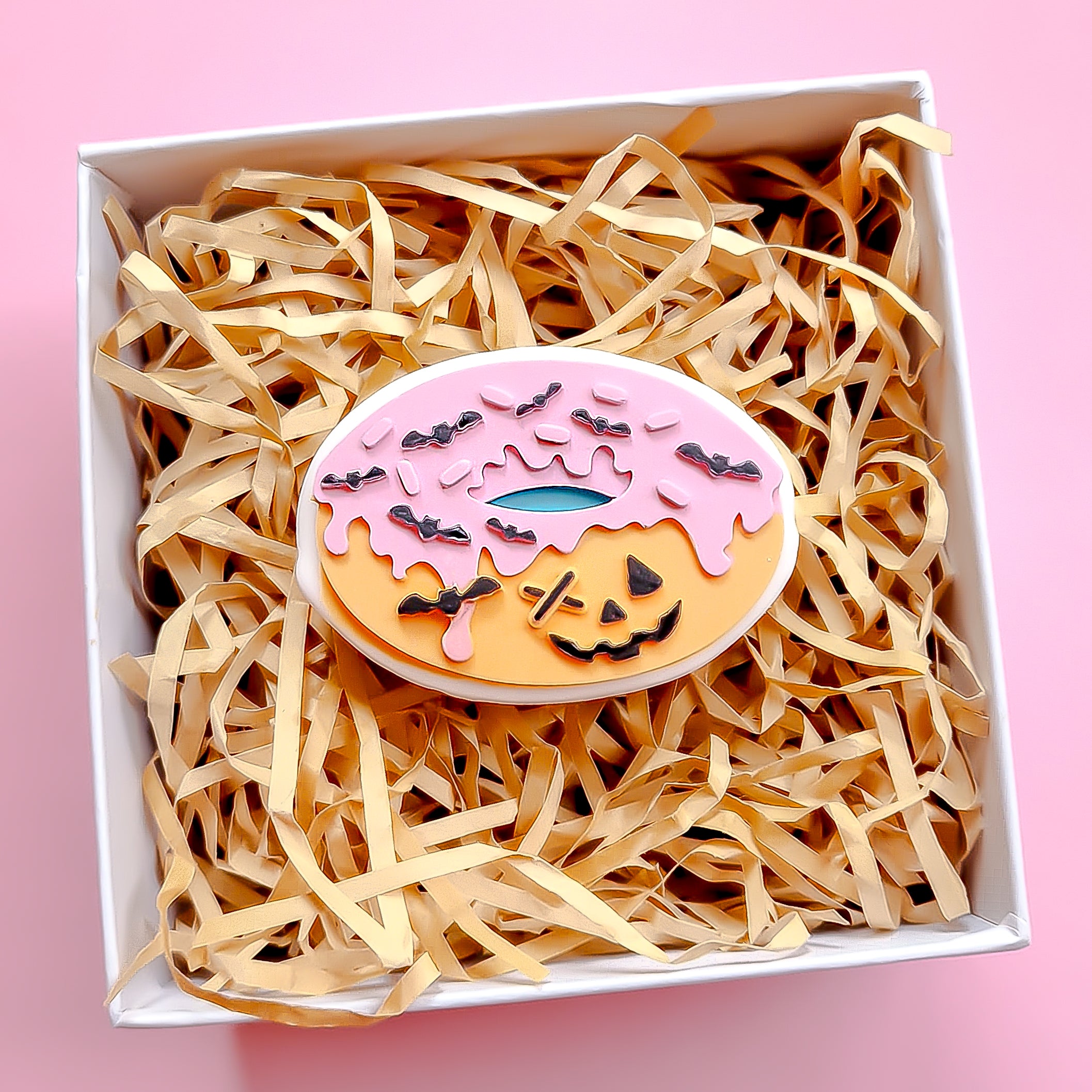 Scary Doughnut Cookie Embosser + Optional Matching Cutter – Print Fella