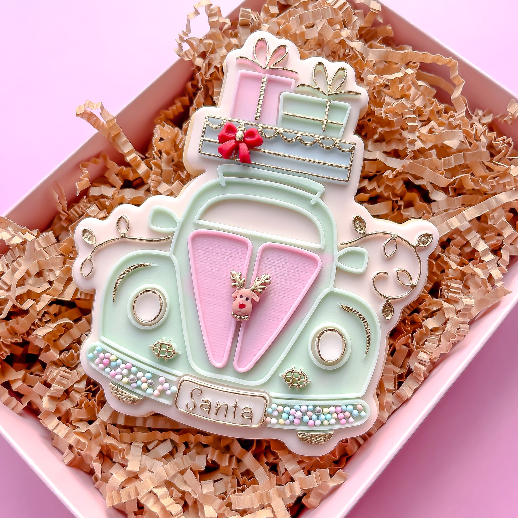 Santa Beetle Embosser + Optional Matching Cutter – Print Fella